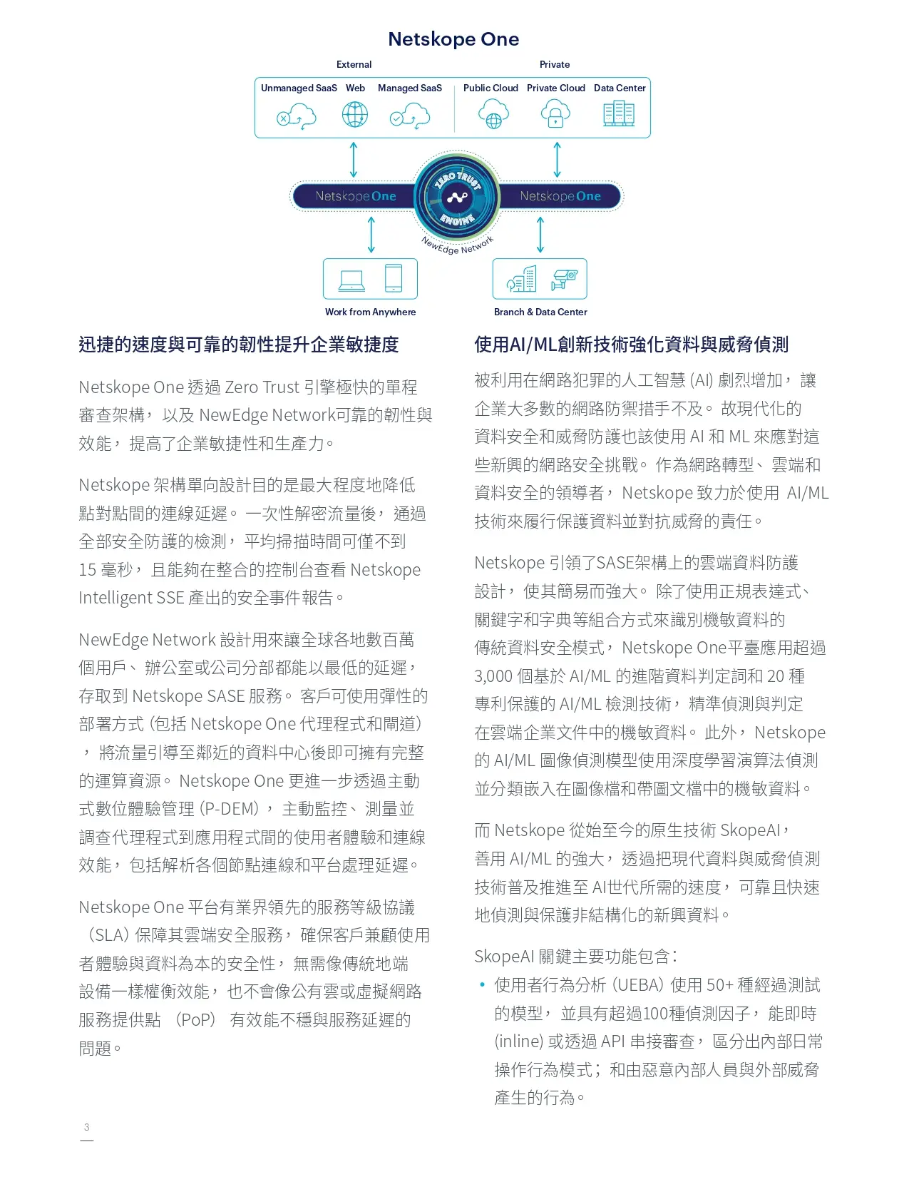 產品文件－Netskope One Platform